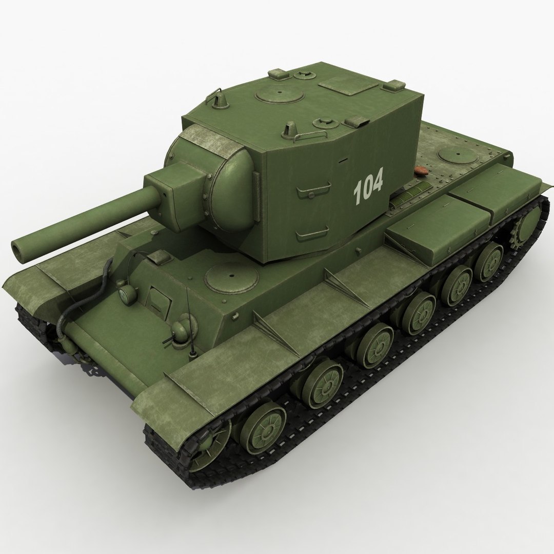 3d kv-2 2 modeled model