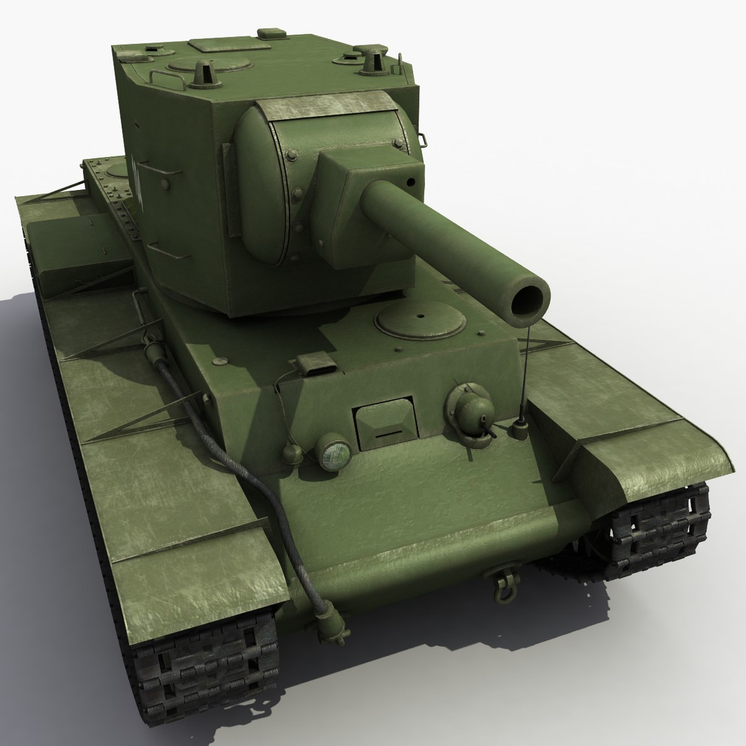 3d kv-2 2 modeled model