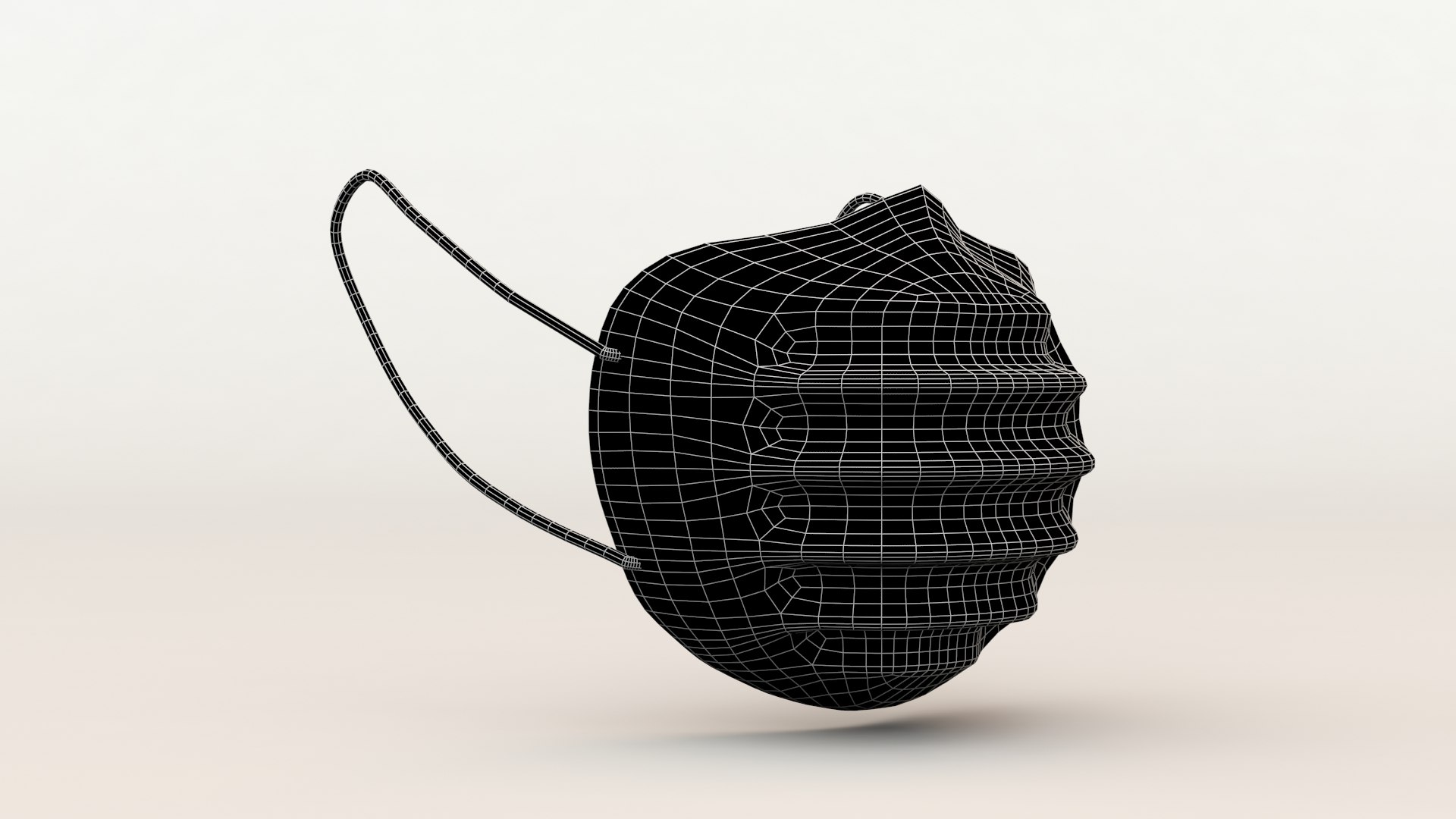 Surgical mask 3D model - TurboSquid 1711779