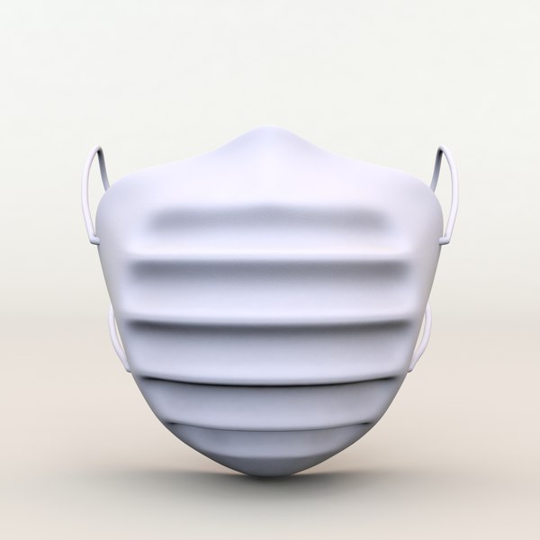 Surgical mask 3D model - TurboSquid 1711779