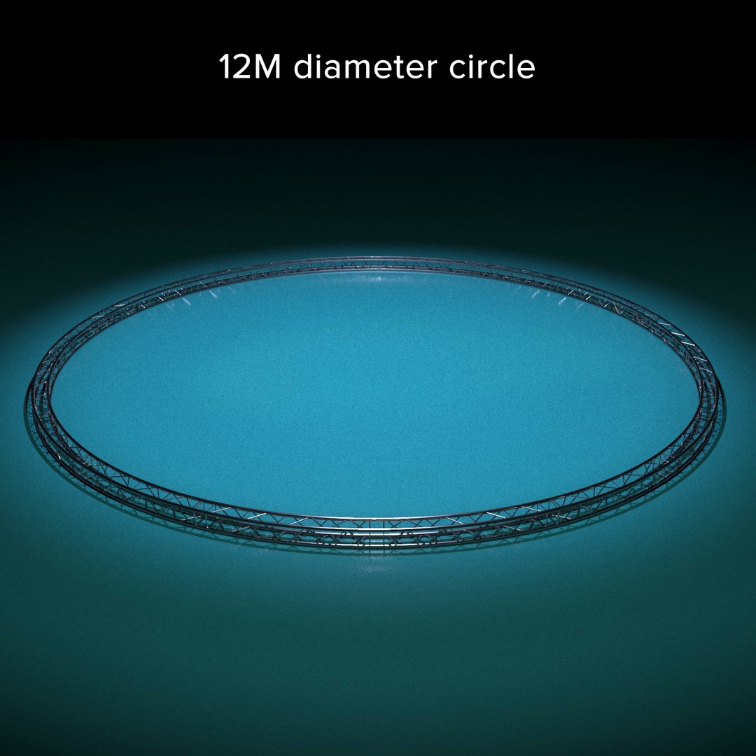 3D H30 290 12m Truss Model - TurboSquid 1571674