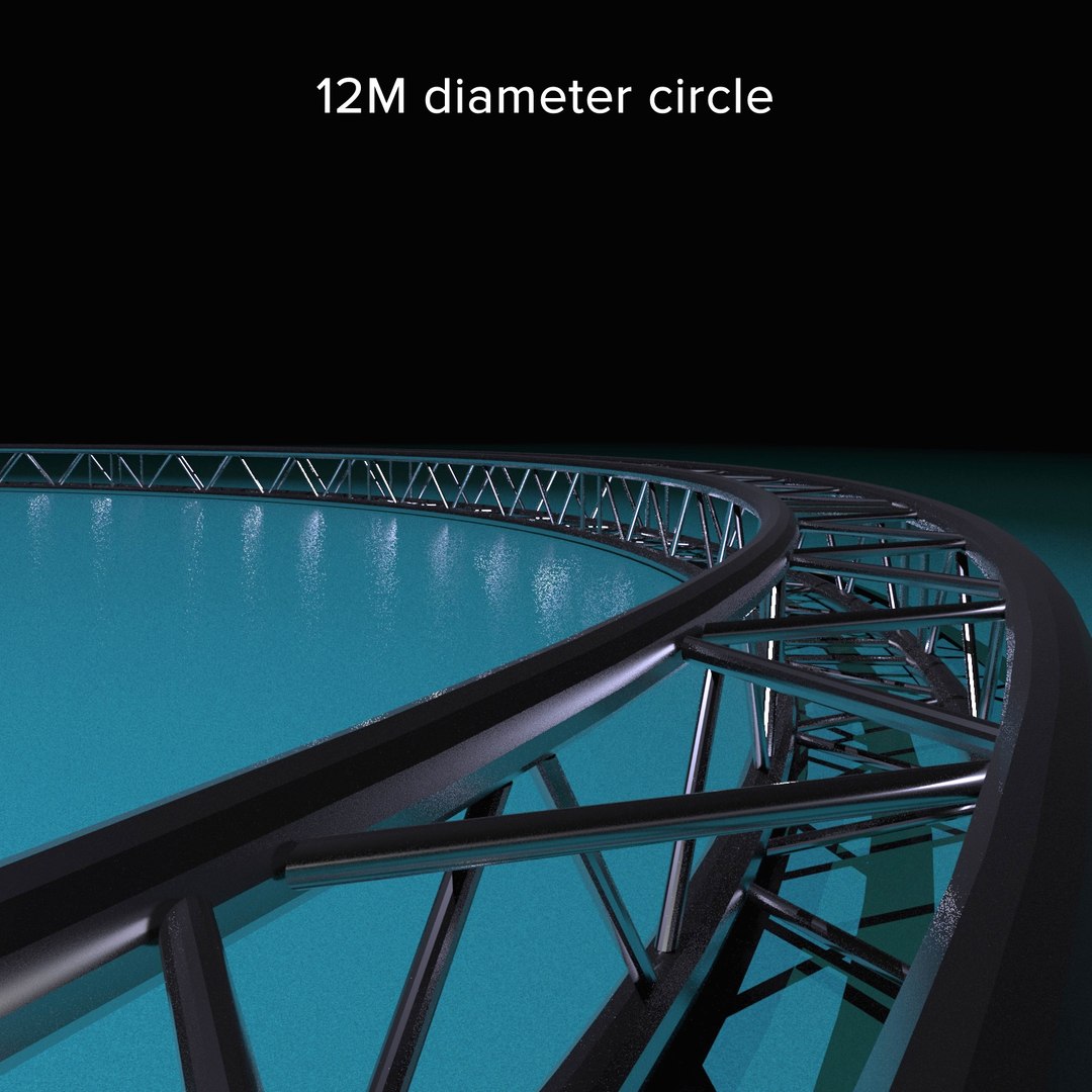 3D H30 290 12m Truss Model - TurboSquid 1571674