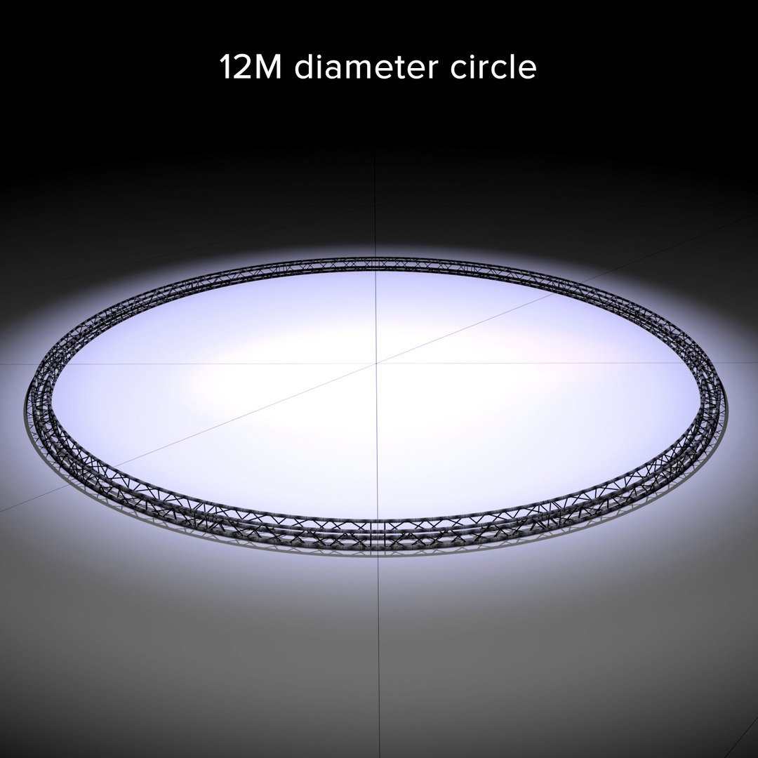 3D H30 290 12m Truss Model - TurboSquid 1571674