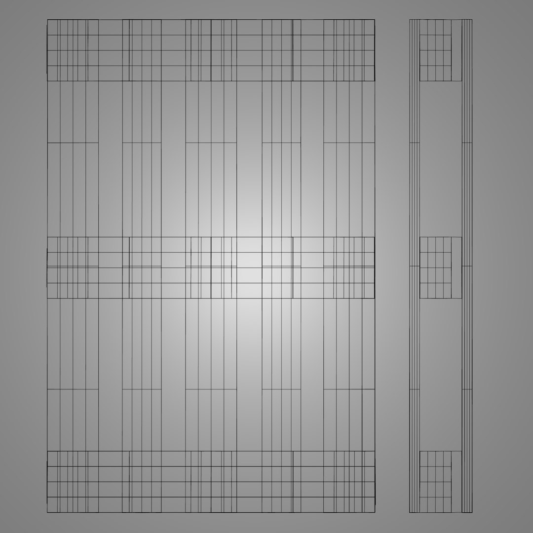 Pallet 3d Model