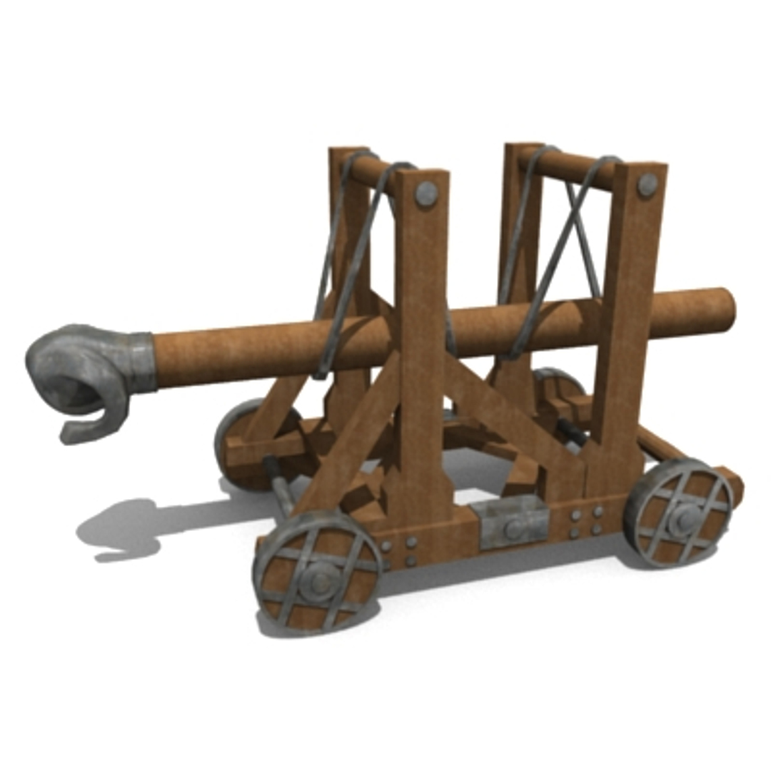 3d model battering ram
