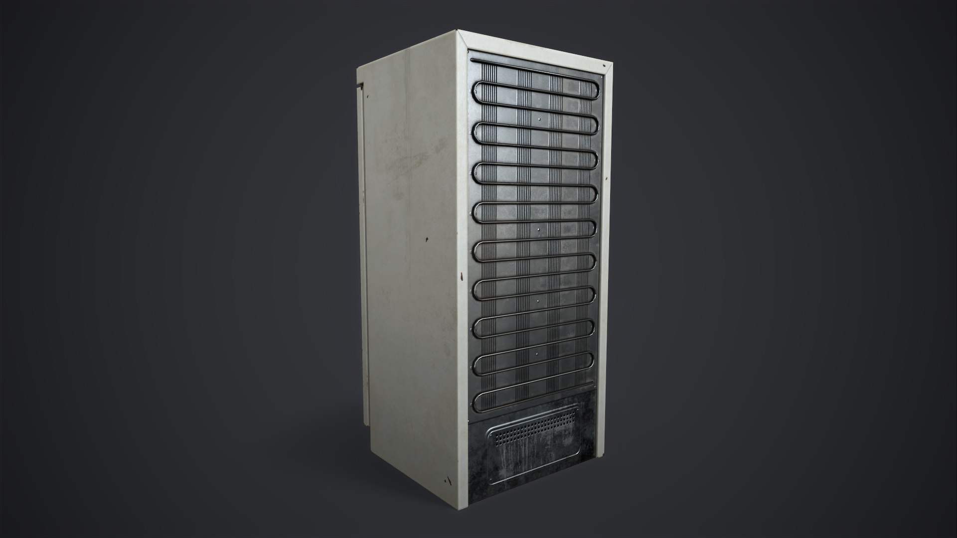 3D Old Refrigerator - TurboSquid 2039743