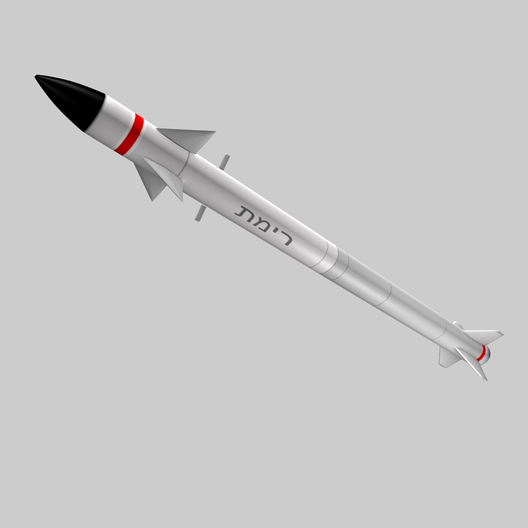 Tamir Missile 3d Model