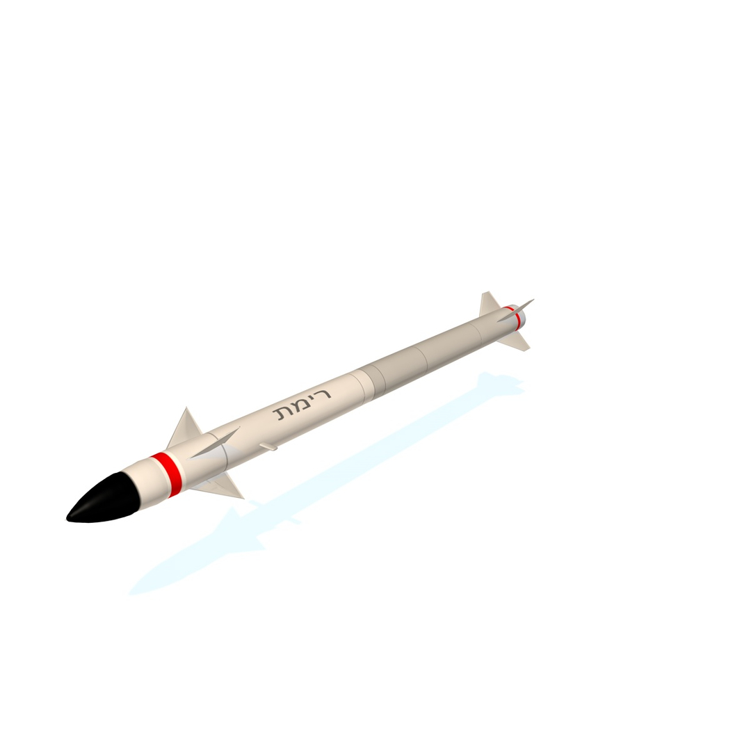 Tamir Missile 3d Model