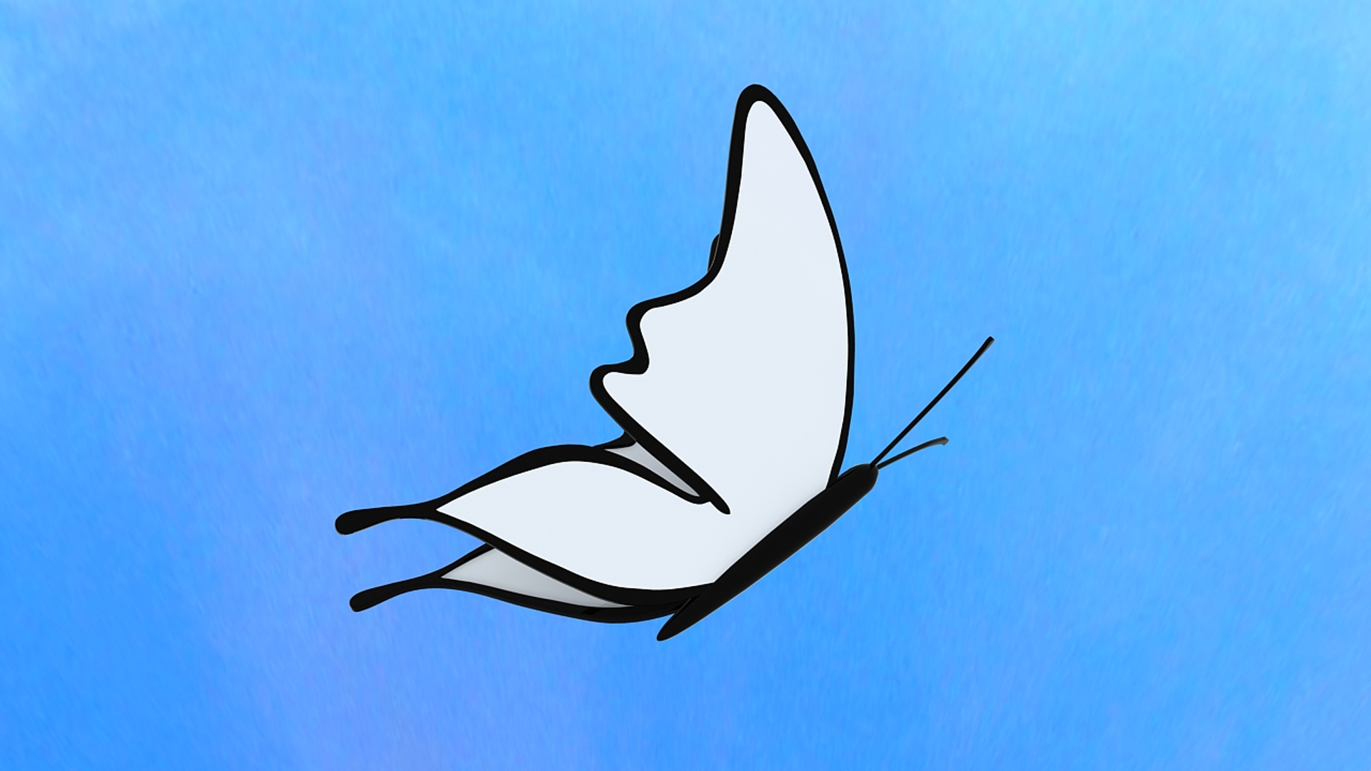 animation butterfly 3d 3ds