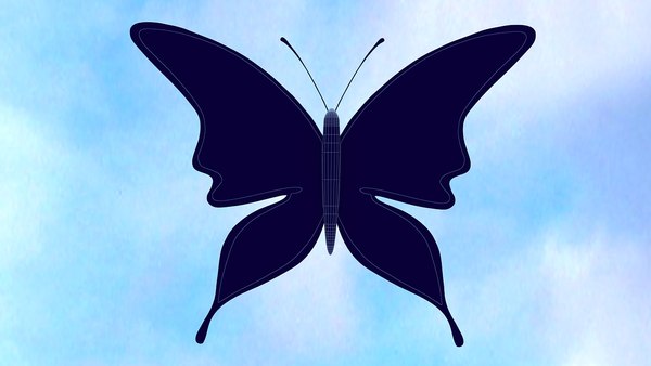 animation butterfly 3d 3ds