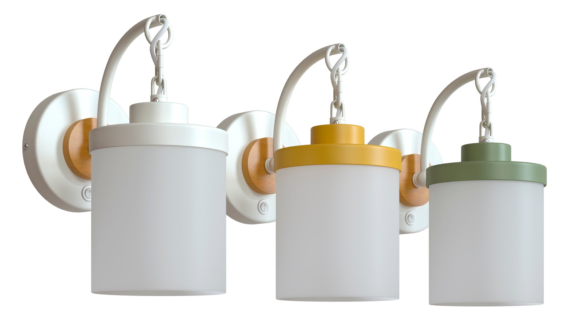 3D model Wall lamp Smily 4652 - 1WC, 1WB, 1WA - TurboSquid 1741999
