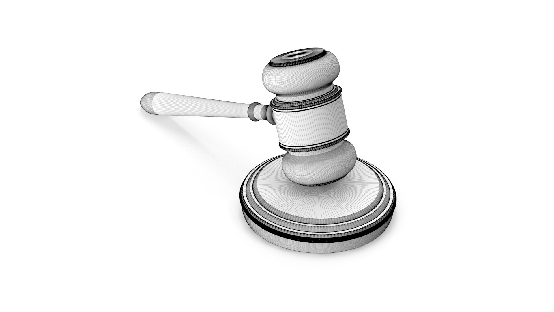 3D Judge Gavel - TurboSquid 2150686