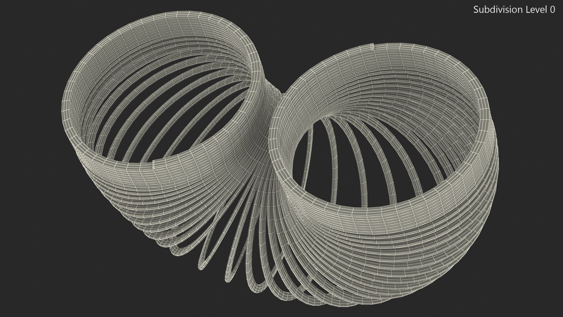 3D Metal Toy Spring Curved - TurboSquid 1488352