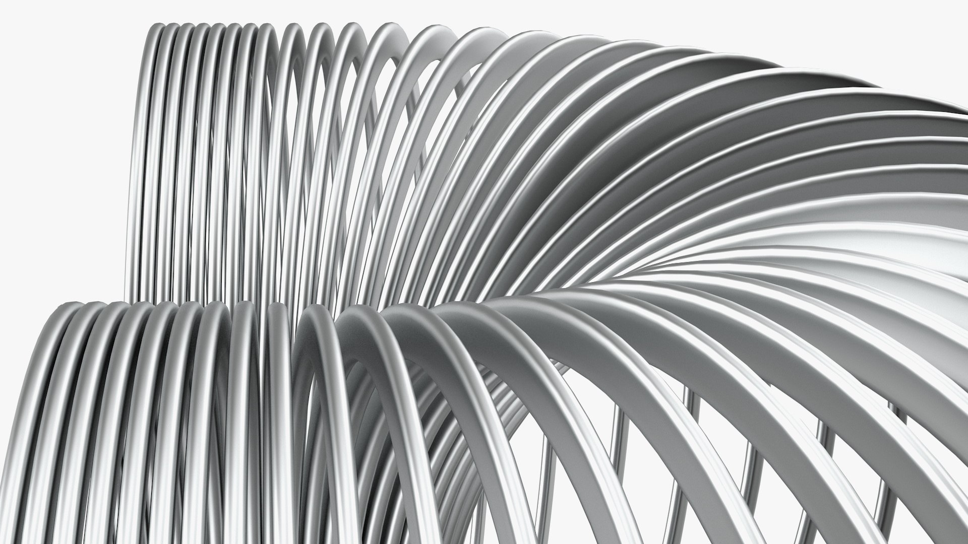 3D Metal Toy Spring Curved - TurboSquid 1488352