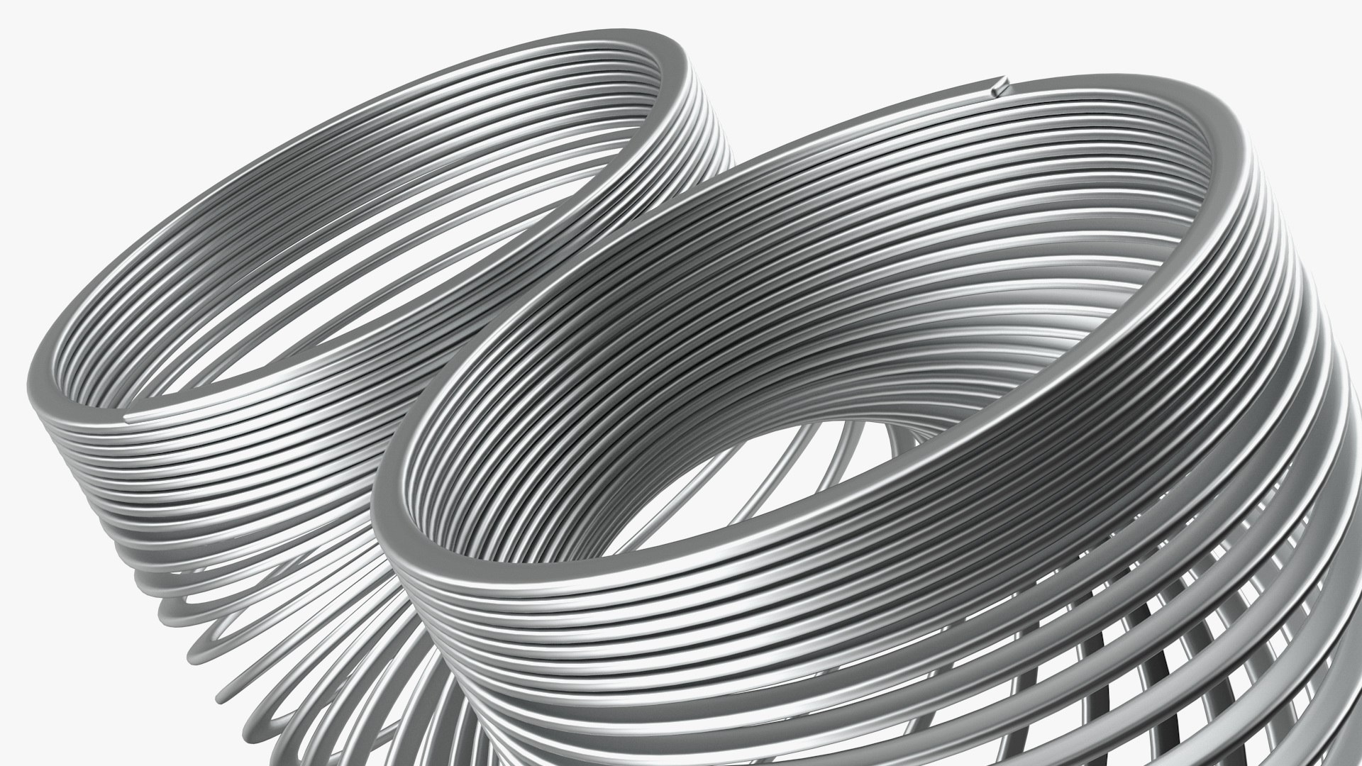 3D Metal Toy Spring Curved - TurboSquid 1488352