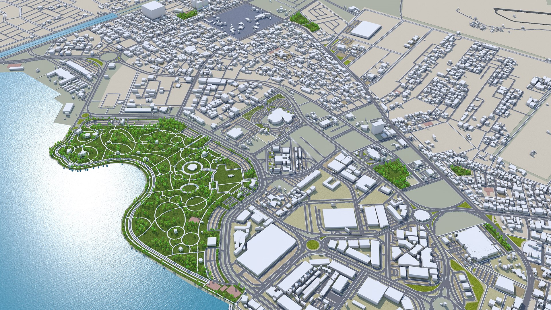 3D Model Jizan Jazan Saudi Arabia - TurboSquid 2194815