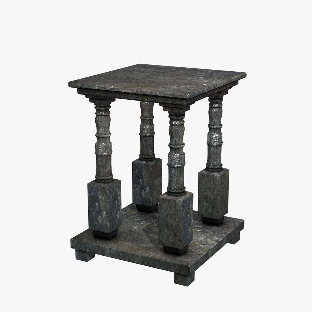 3d stone tables - 4