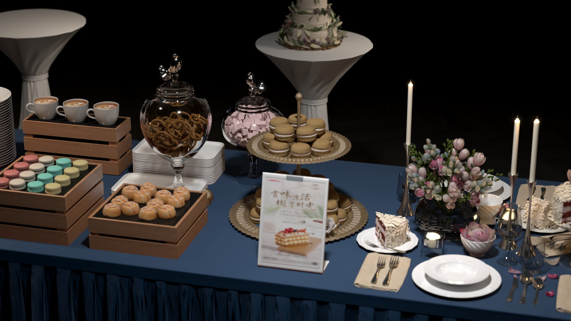3D Tea Break Model - TurboSquid 2160627