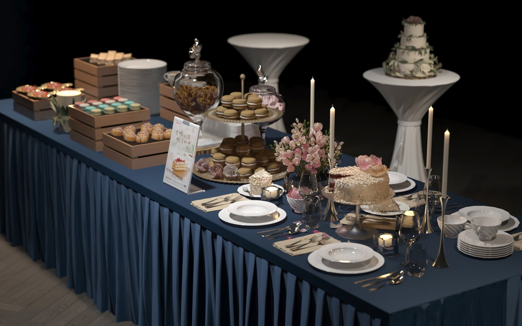 3D Tea Break Model - TurboSquid 2160627