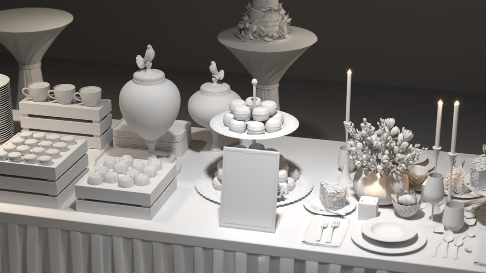 3D Tea Break Model - TurboSquid 2160627