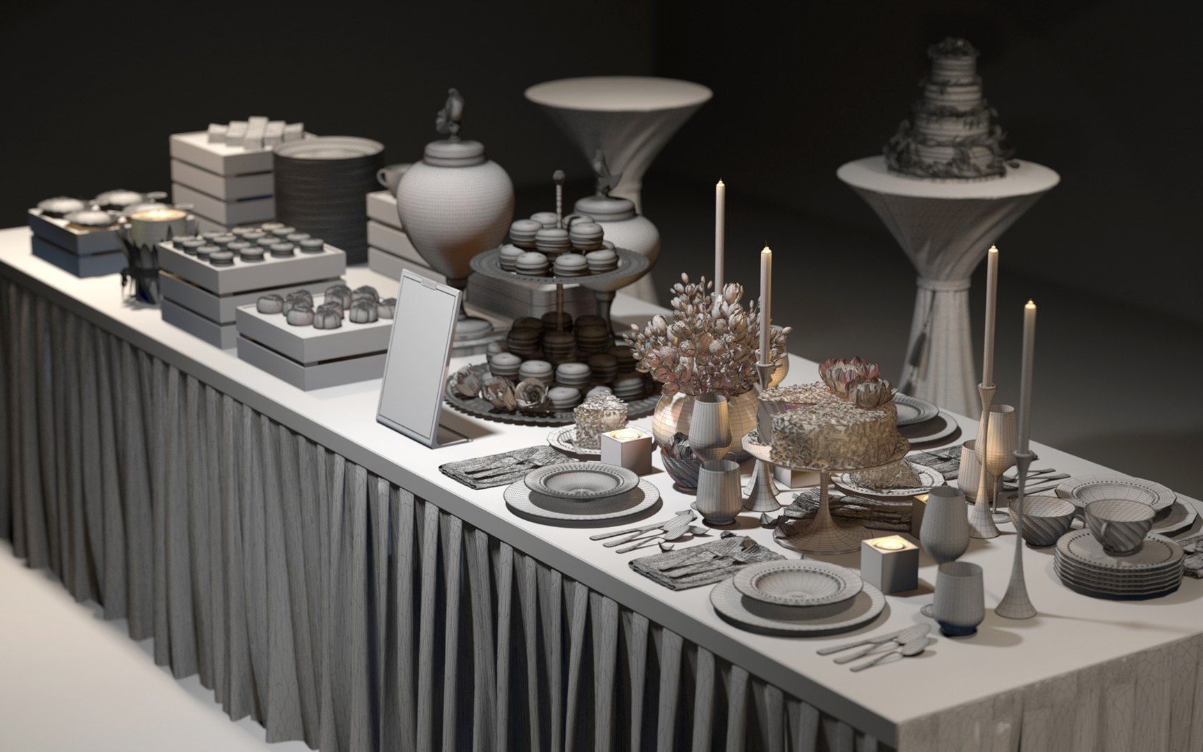 3D Tea Break Model - TurboSquid 2160627