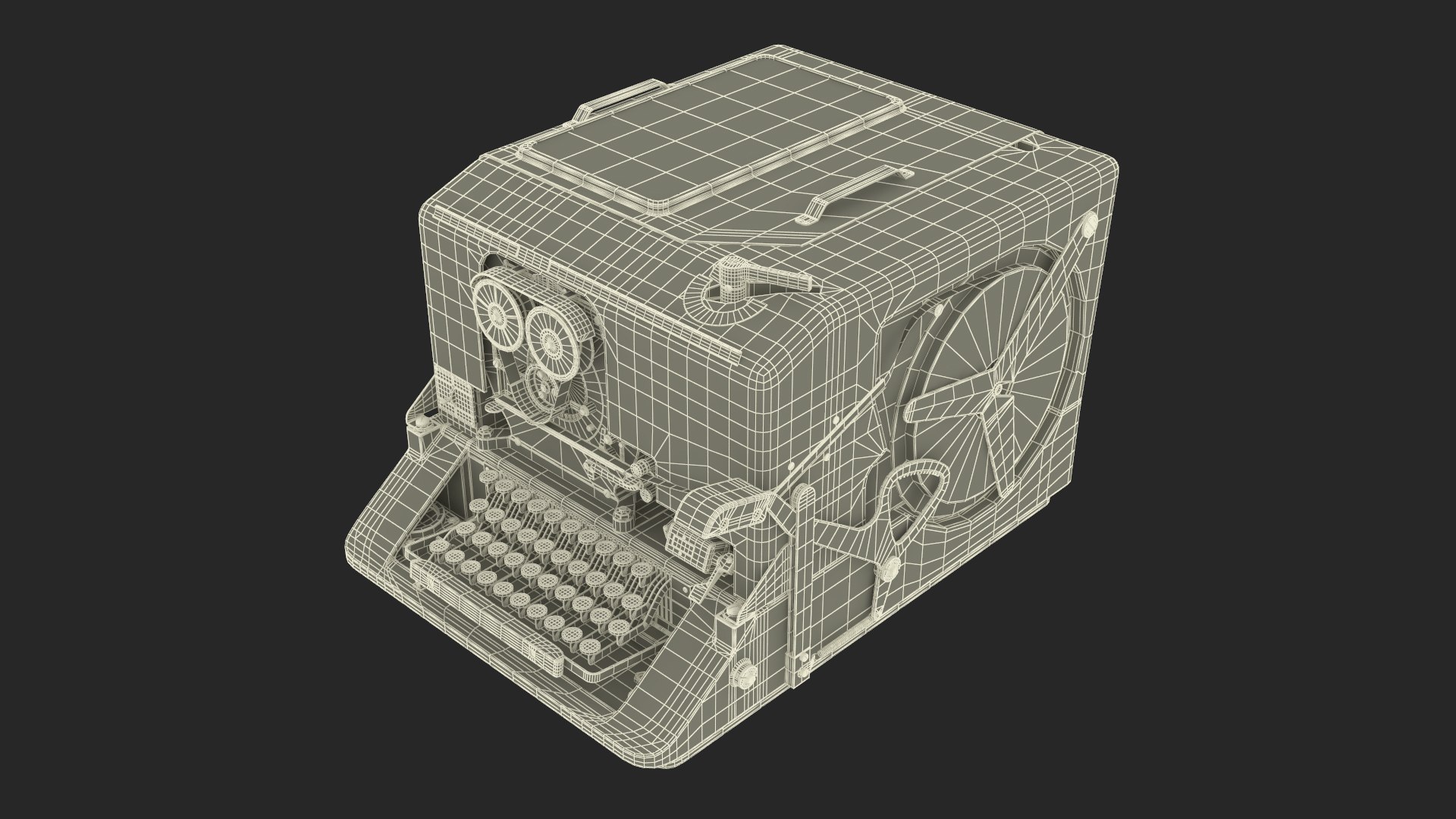 Cipher Machine SIGABA ECM Mark 2 3D model - TurboSquid 2016593
