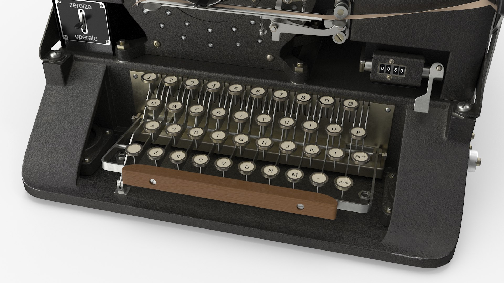 Cipher Machine SIGABA ECM Mark 2 3D model - TurboSquid 2016593