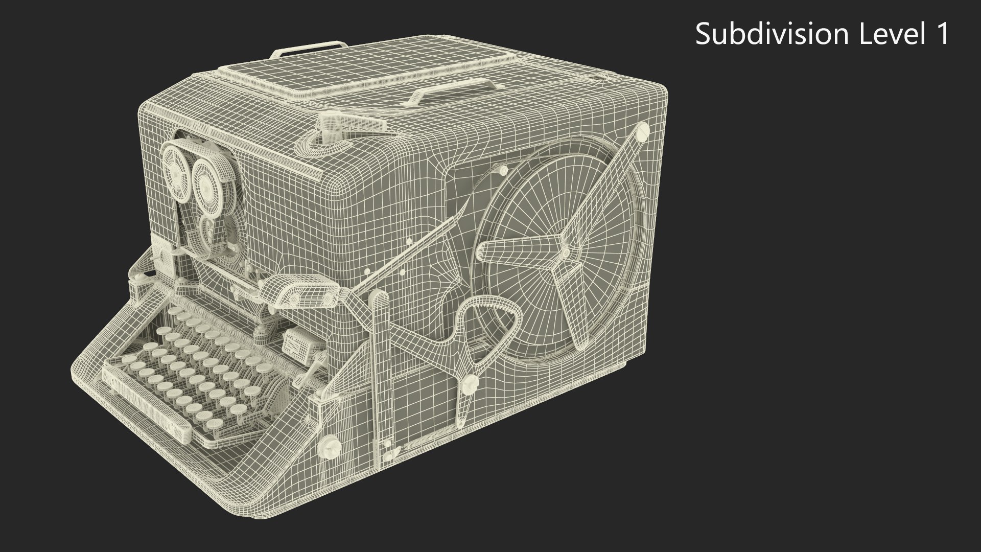 Cipher Machine SIGABA ECM Mark 2 3D model - TurboSquid 2016593
