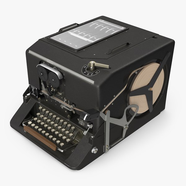 Cipher Machine SIGABA ECM Mark 2 3D model - TurboSquid 2016593