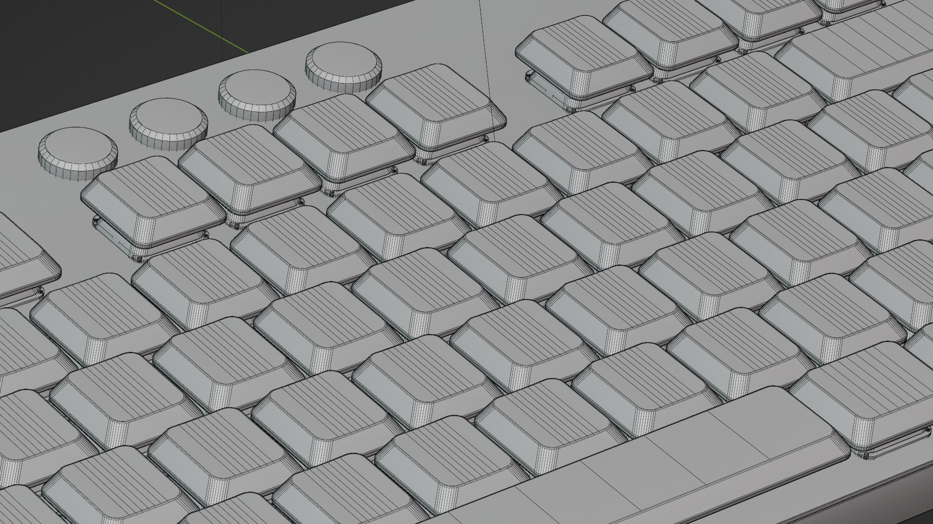 Logitech G915 Mechanical Keyboard 3D Model - TurboSquid 2096673