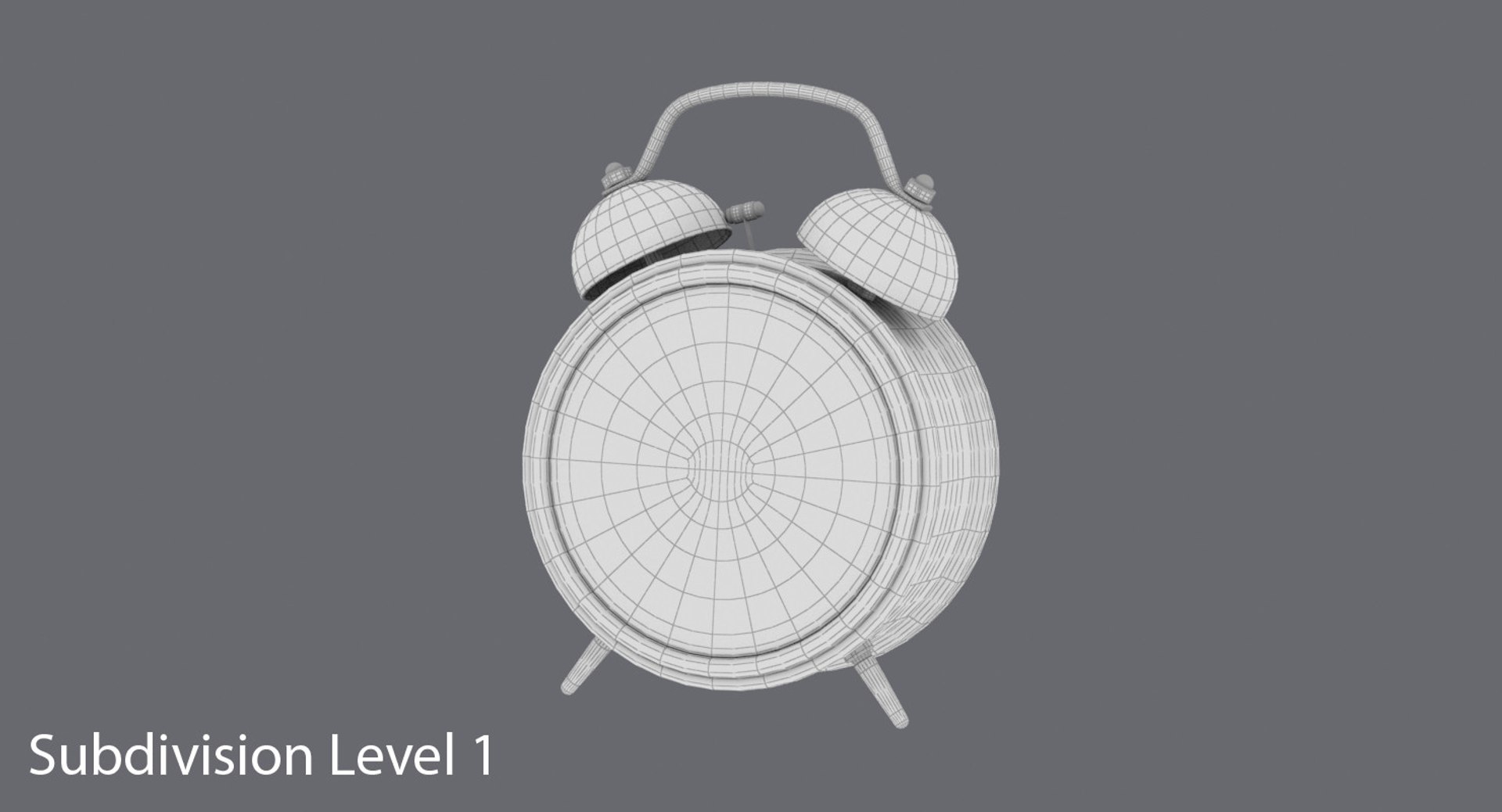 3d Model Of Alarm Clock