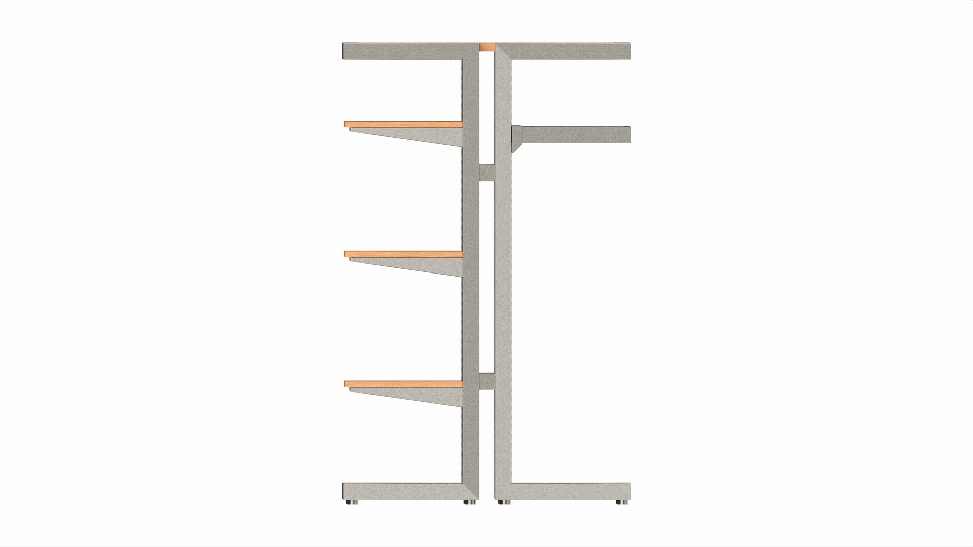 3D Store Island Display Merchandiser System - TurboSquid 2187923