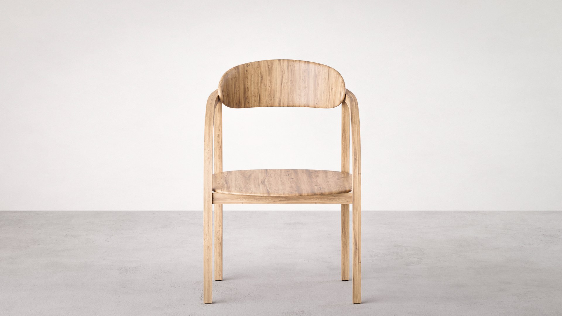 Chair Arch Seat 3D Model - TurboSquid 1645262