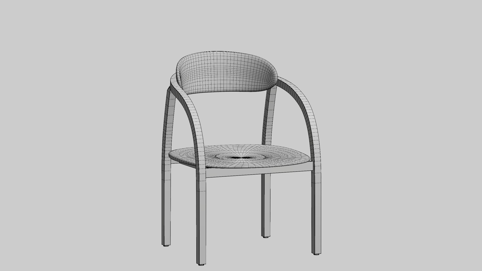 Chair Arch Seat 3D Model - TurboSquid 1645262