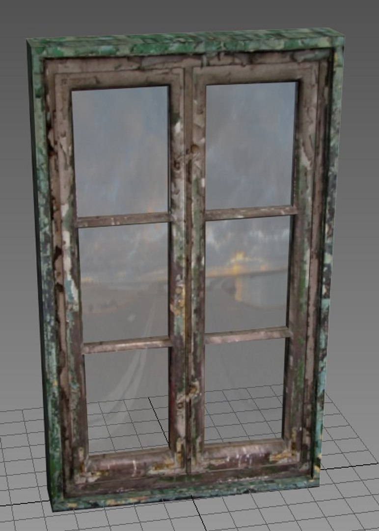 Free Window Glass 3d Model