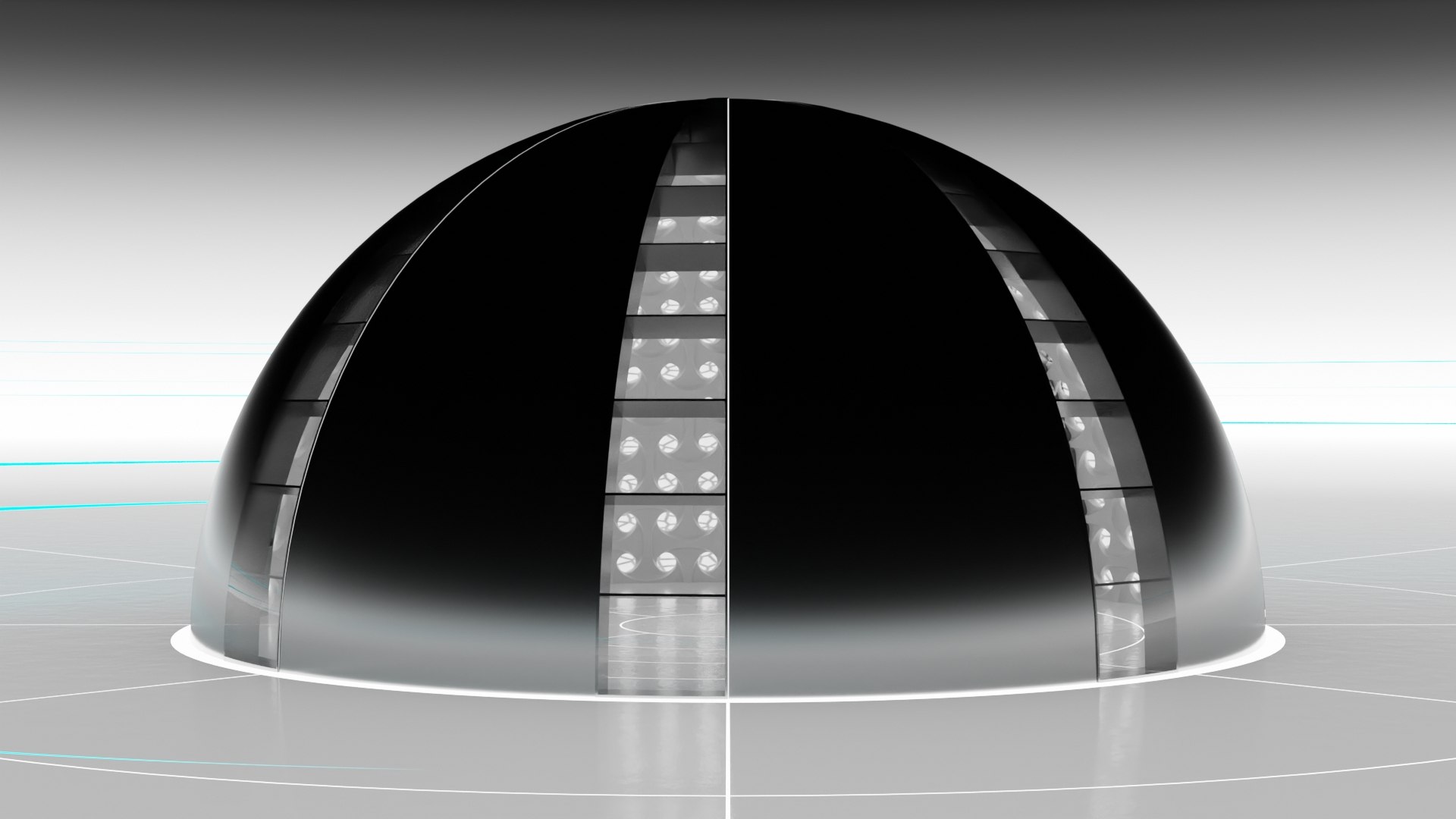 Modular Dome Stage 3D Model - TurboSquid 1787394