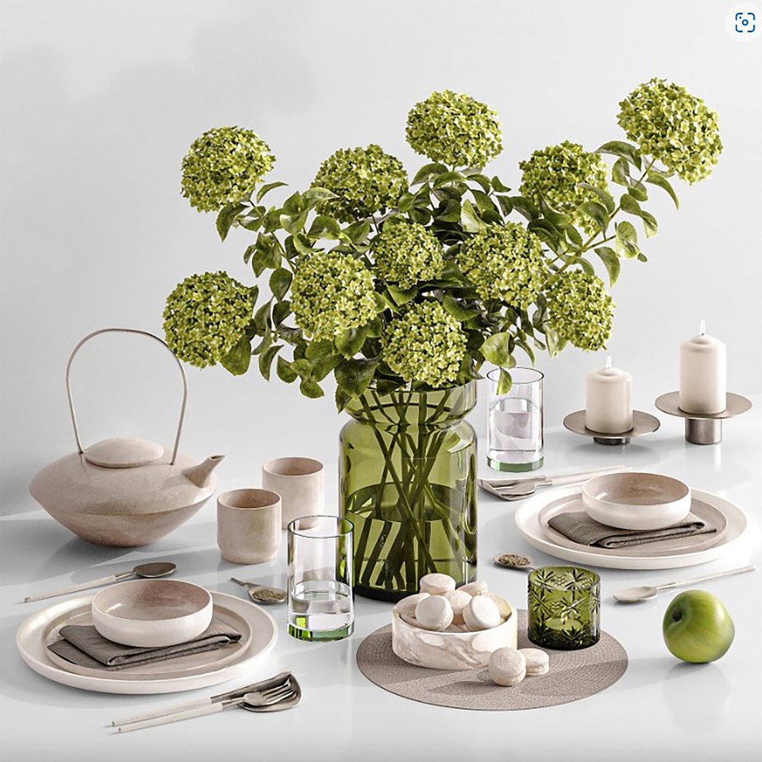 Tableware 002 Model - TurboSquid 2054609
