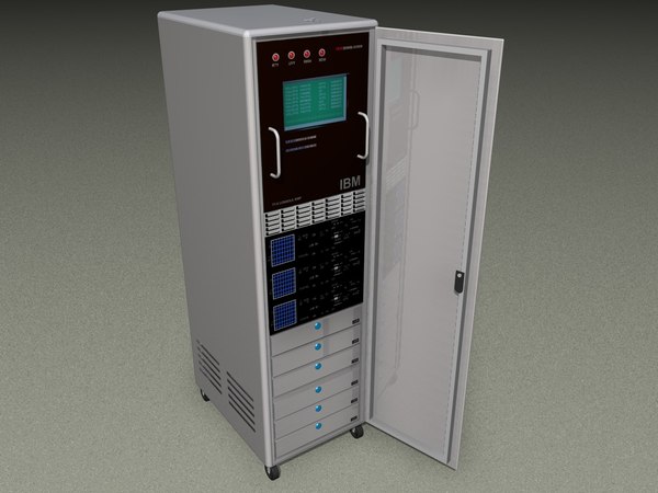 free computers server space 3d model