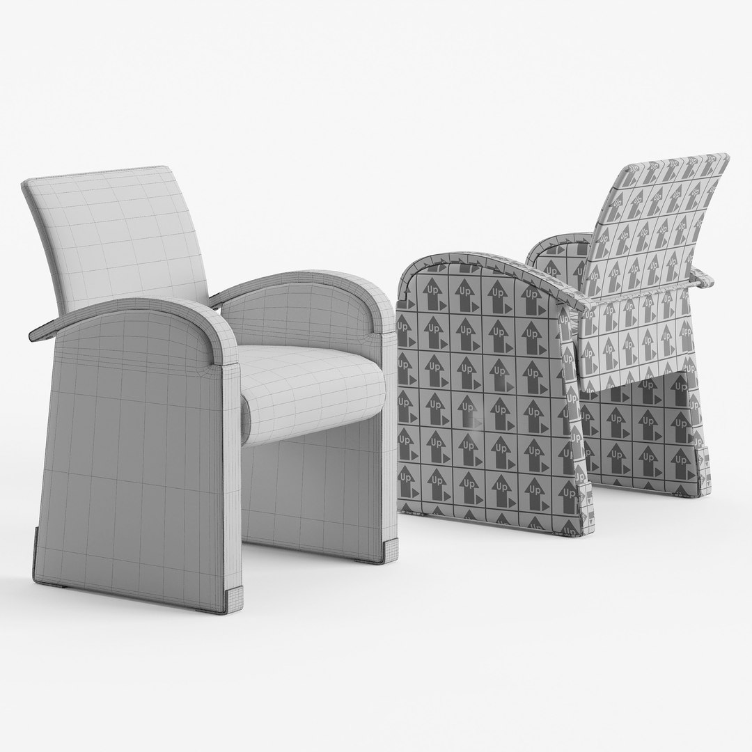 3D Model Arts Easy Chair - TurboSquid 1644140