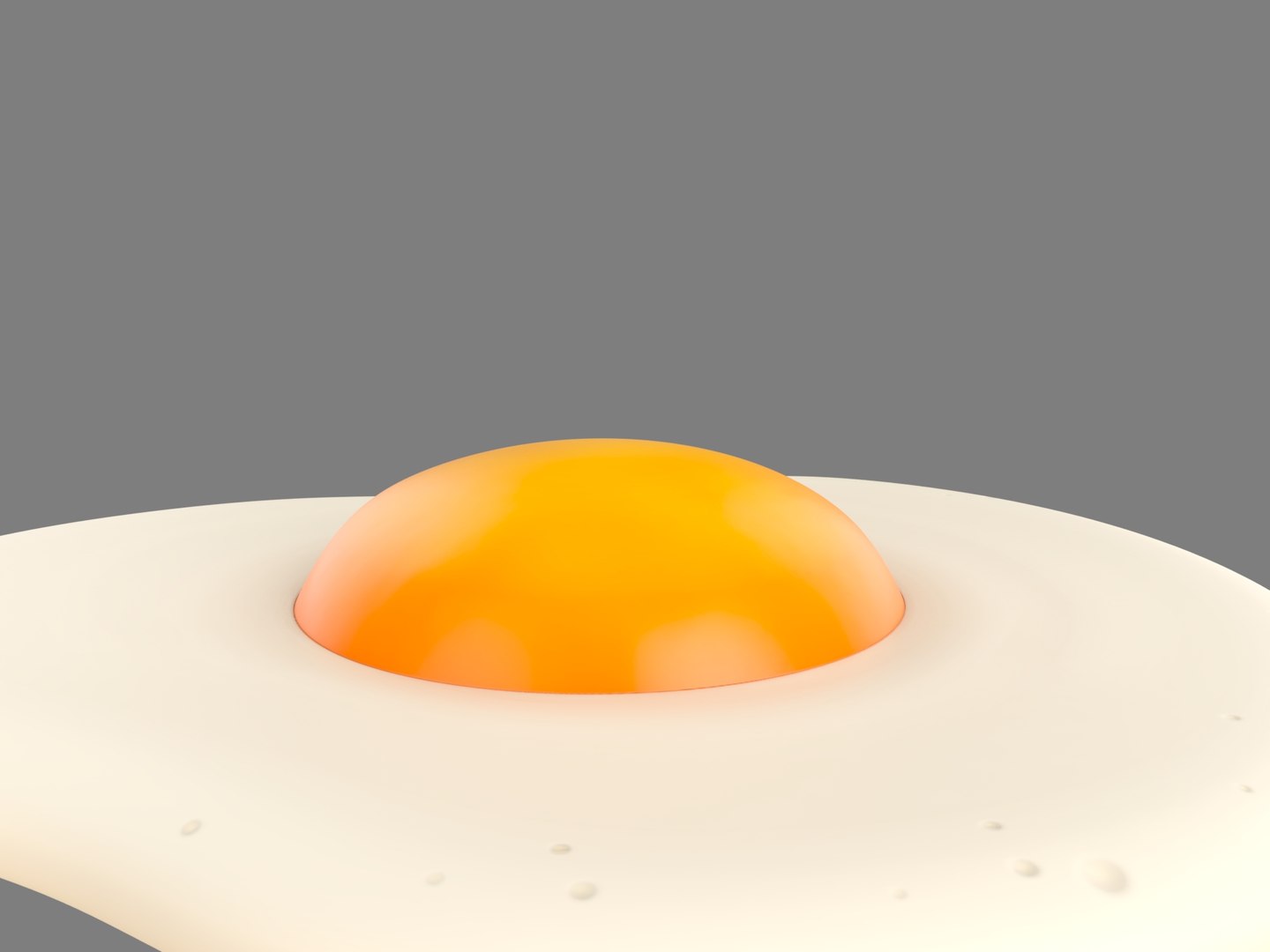 Fried Egg Model - TurboSquid 2267372
