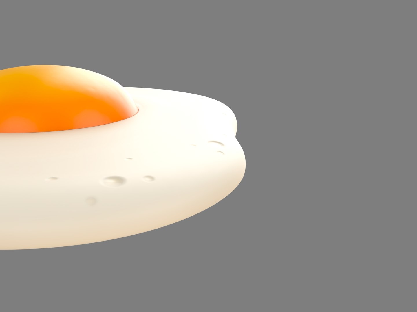 Fried Egg Model - TurboSquid 2267372