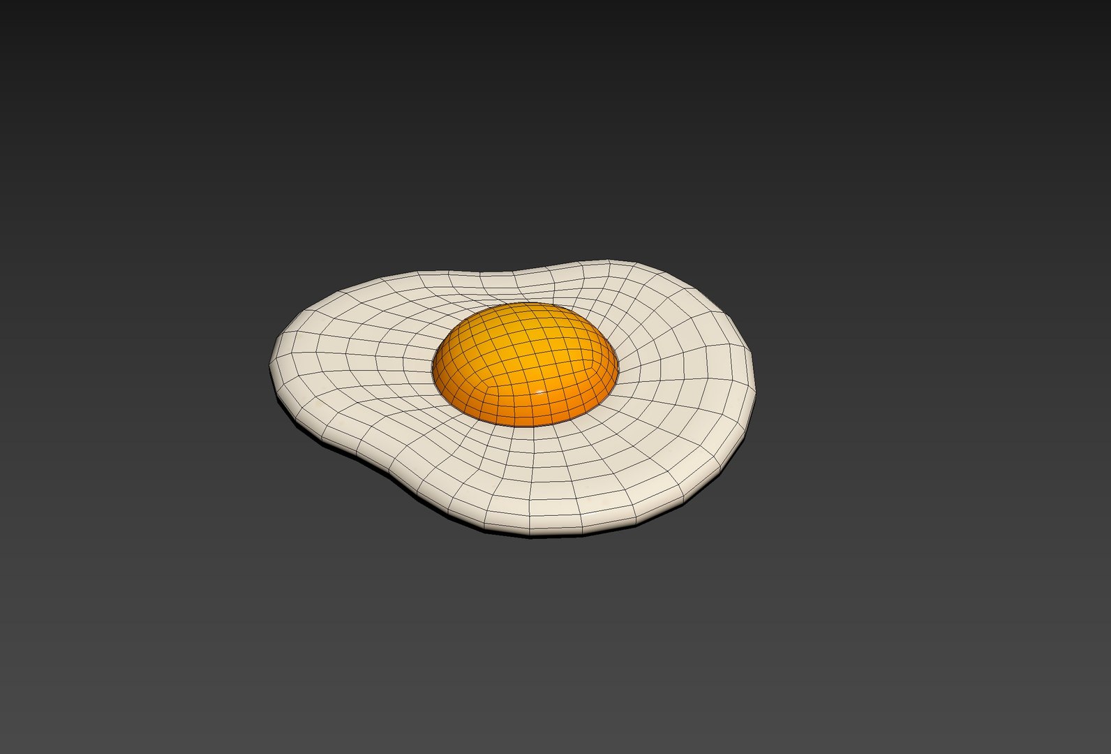 Fried Egg Model - TurboSquid 2267372