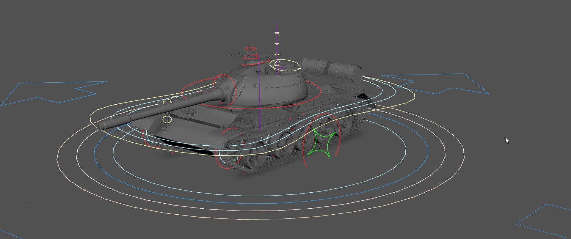 3D T 72M1 Tank Model - TurboSquid 2505835