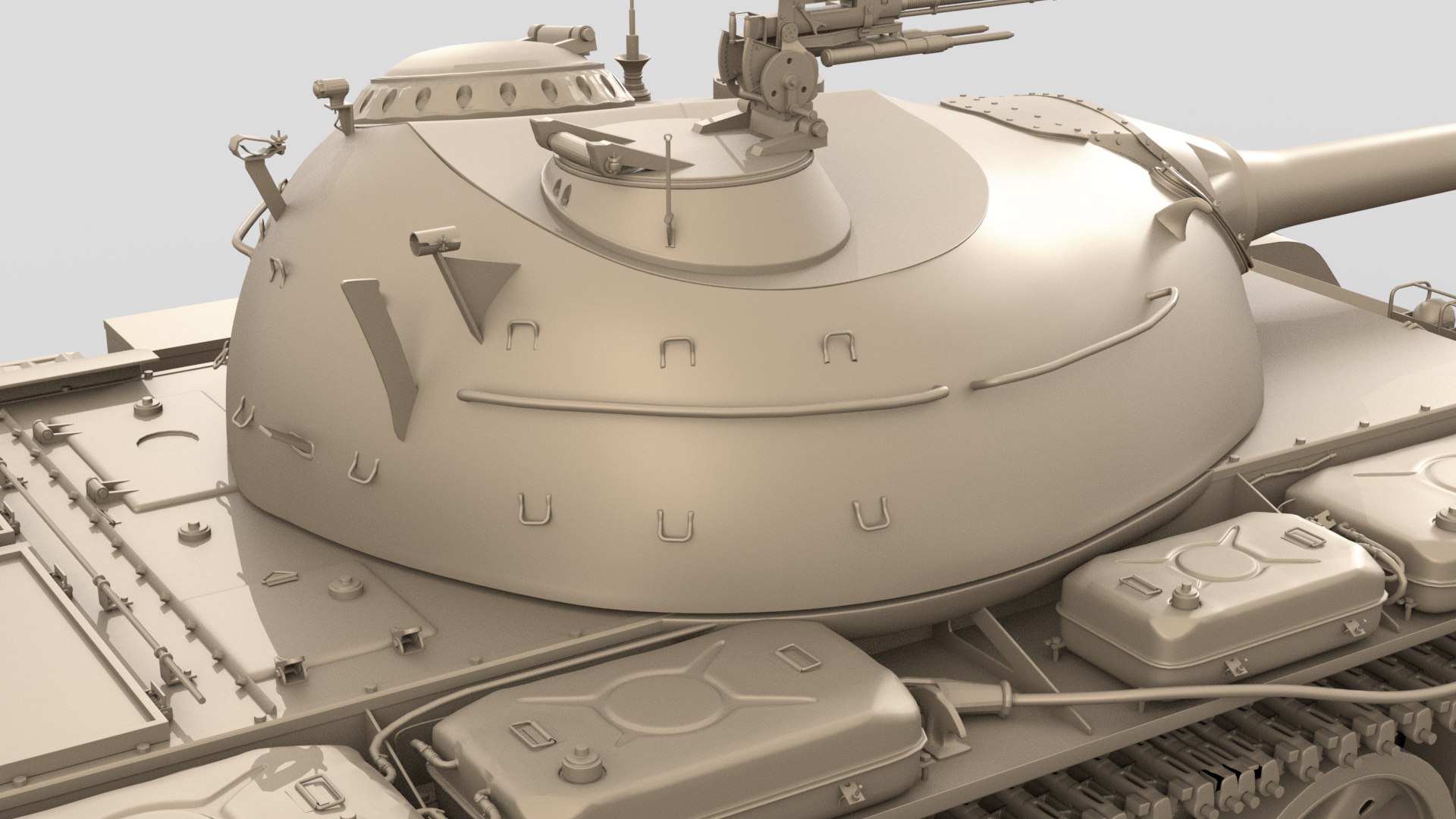3D T 72M1 Tank Model - TurboSquid 2505835