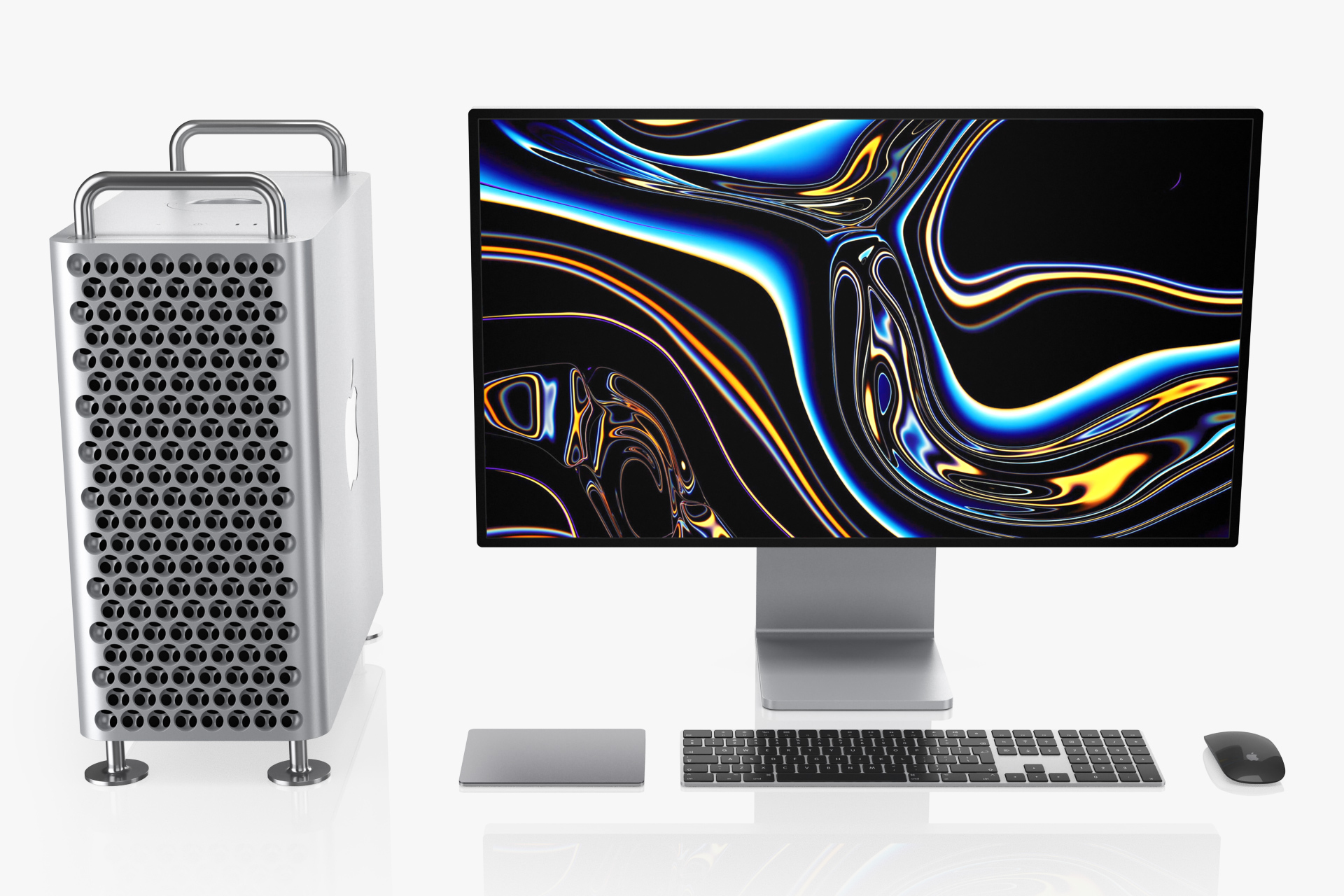 modelo 3d Apple Mac Pro Set 2019 - TurboSquid 1452565