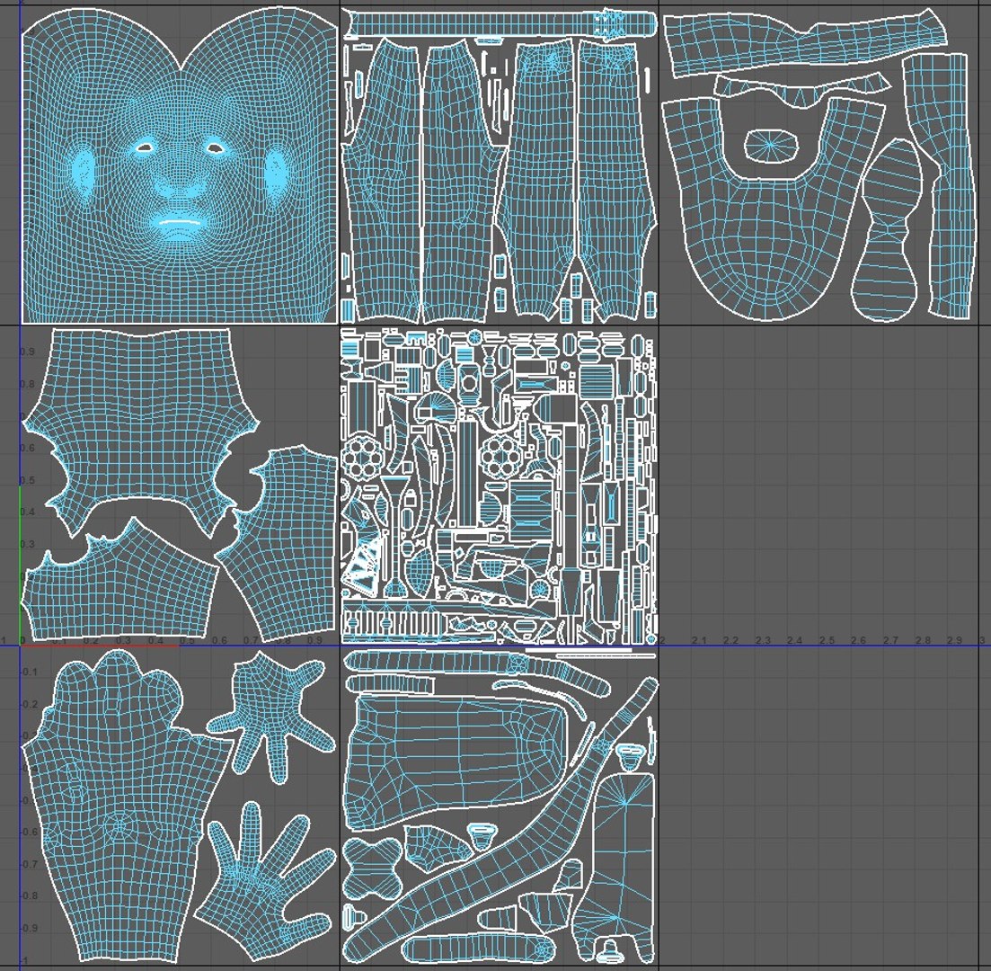 3D Model Cyberpunk Character - TurboSquid 2008769