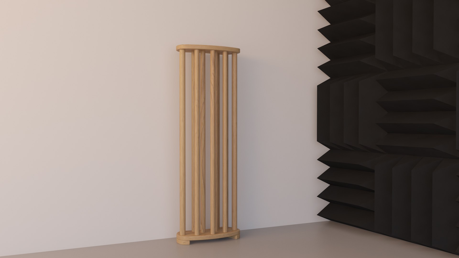 3D Small Acoustic Grove System - TurboSquid 2254344