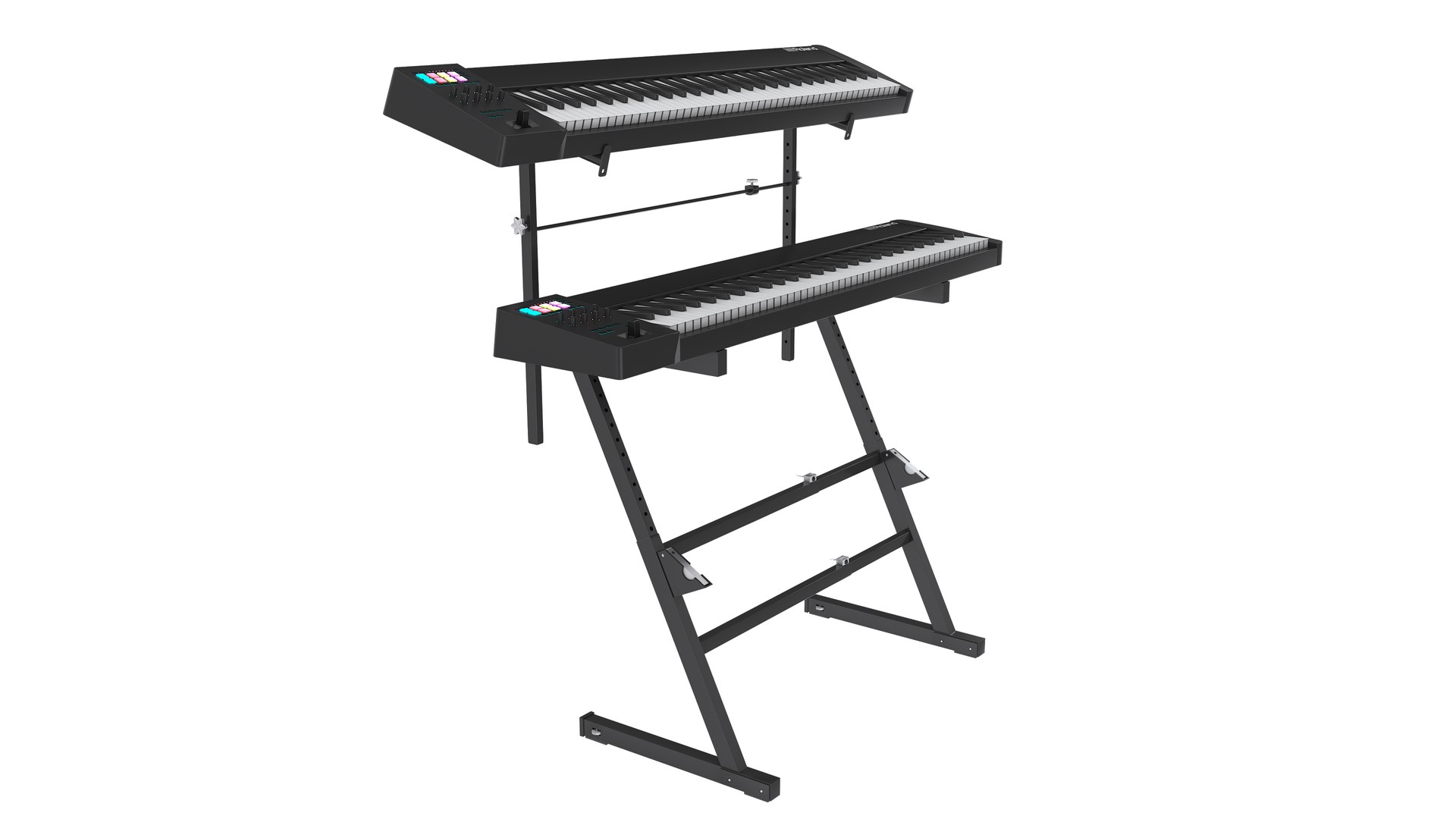 Roland Midi Keyboard And Stand 3D Model - TurboSquid 2218542