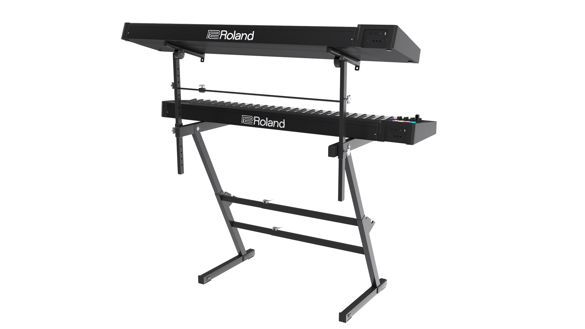 Roland Midi Keyboard And Stand 3D Model - TurboSquid 2218542