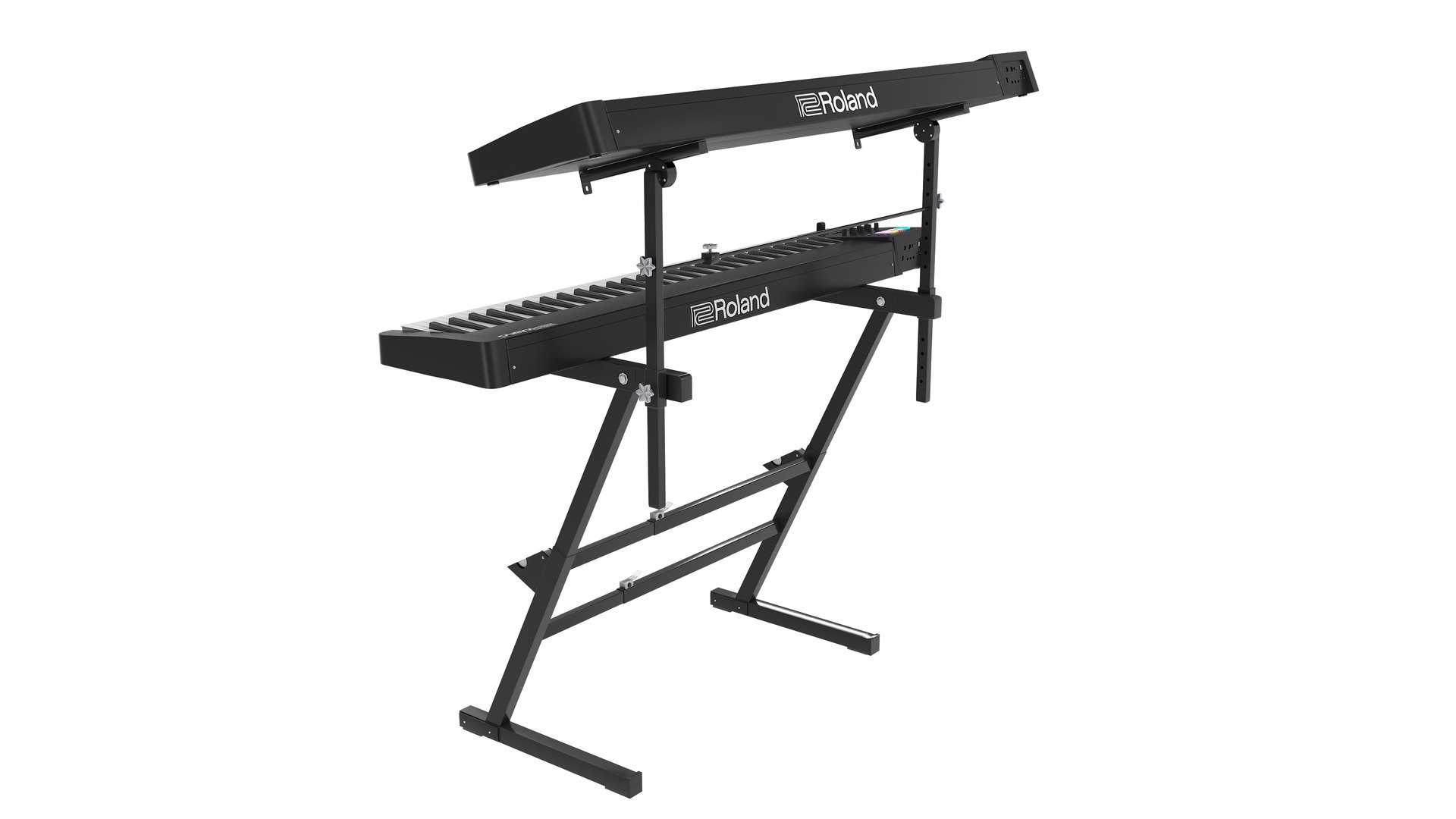 Roland Midi Keyboard And Stand 3D Model - TurboSquid 2218542